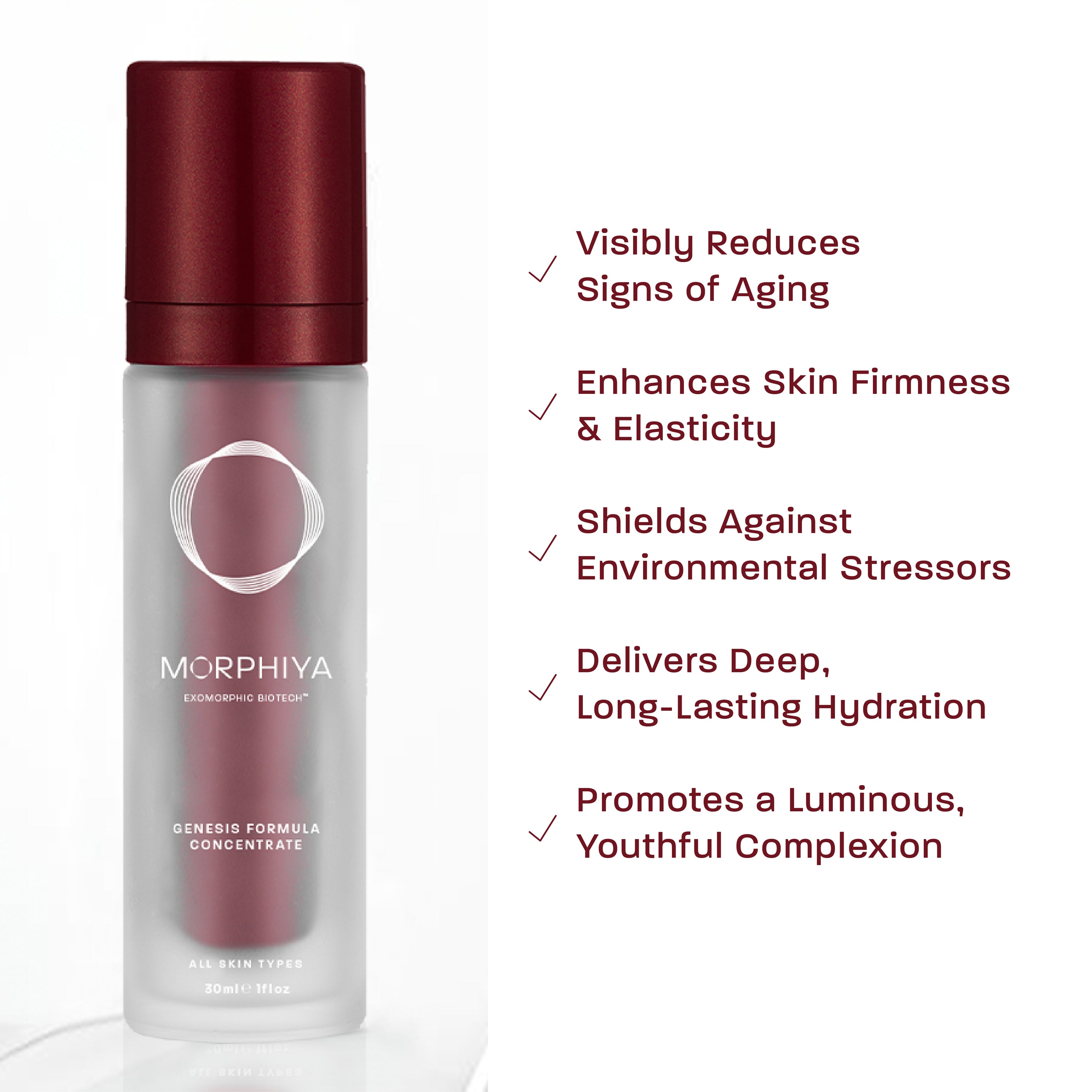 Concentrate 30 ml - Daily Formula for Complete Skin Rejuvenation – MORPHIYA