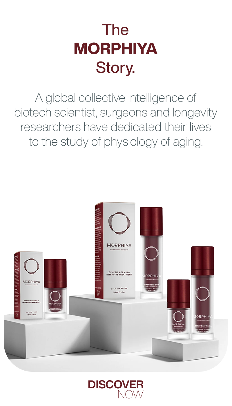 MORPHIYA - Groundbreaking Skincare Science